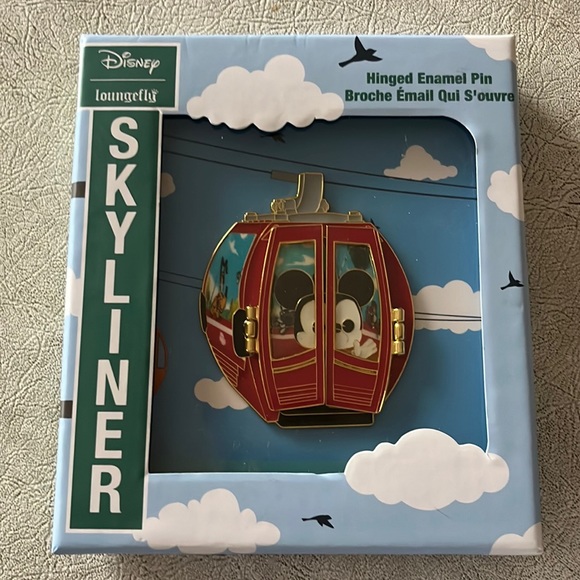 Disney | Accessories | Disney X Loungefly Skyliner Pin Brand New | Poshmark